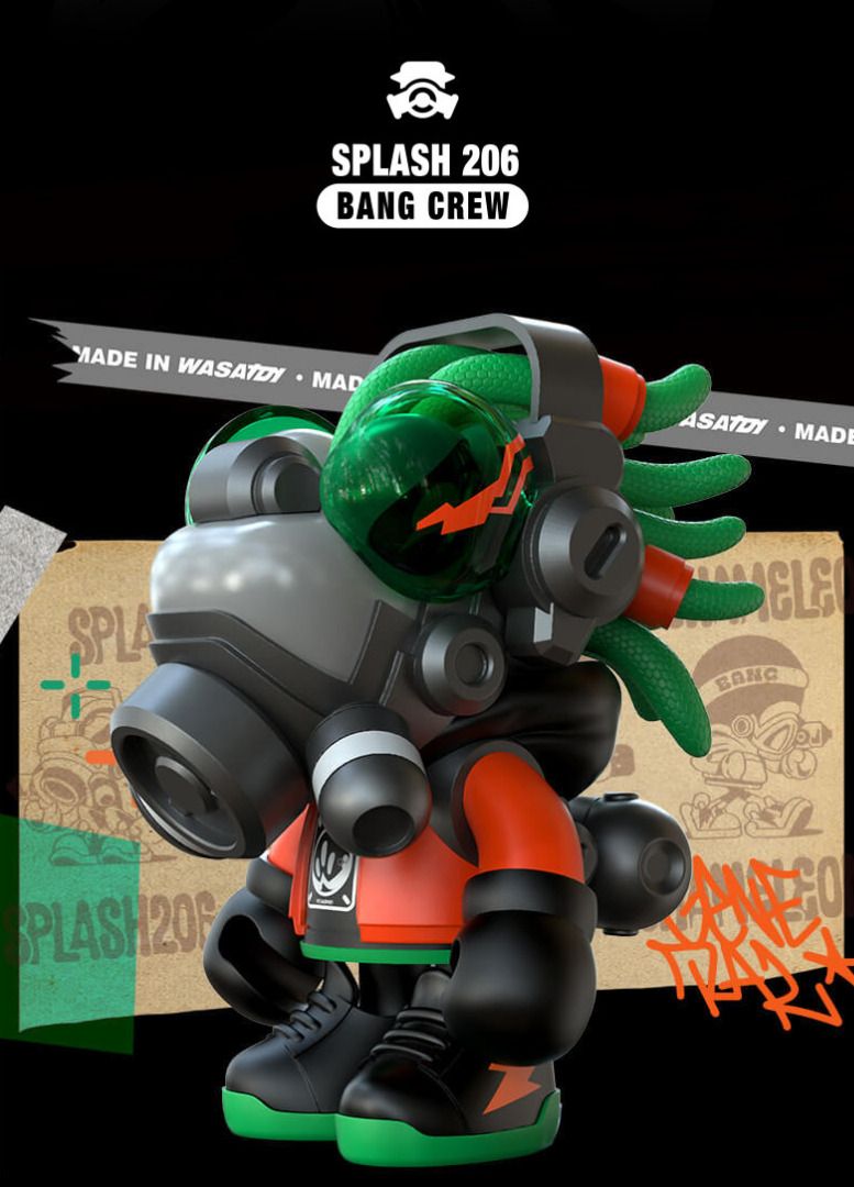 [International Stock] OFFICAL WASATOY Chameleon splash 206 series blind ...