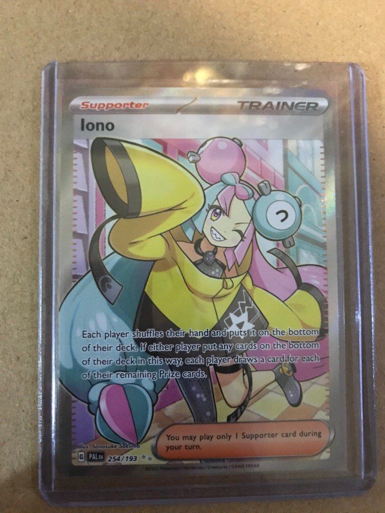 Iono full art, Hobbies & Toys, Toys & Games on Carousell