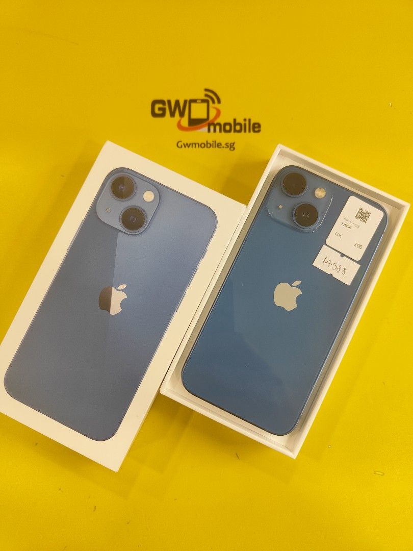 IPHONE 13 MINI 128GB BLUE 14588, Mobile Phones & Gadgets, Mobile Phones ...