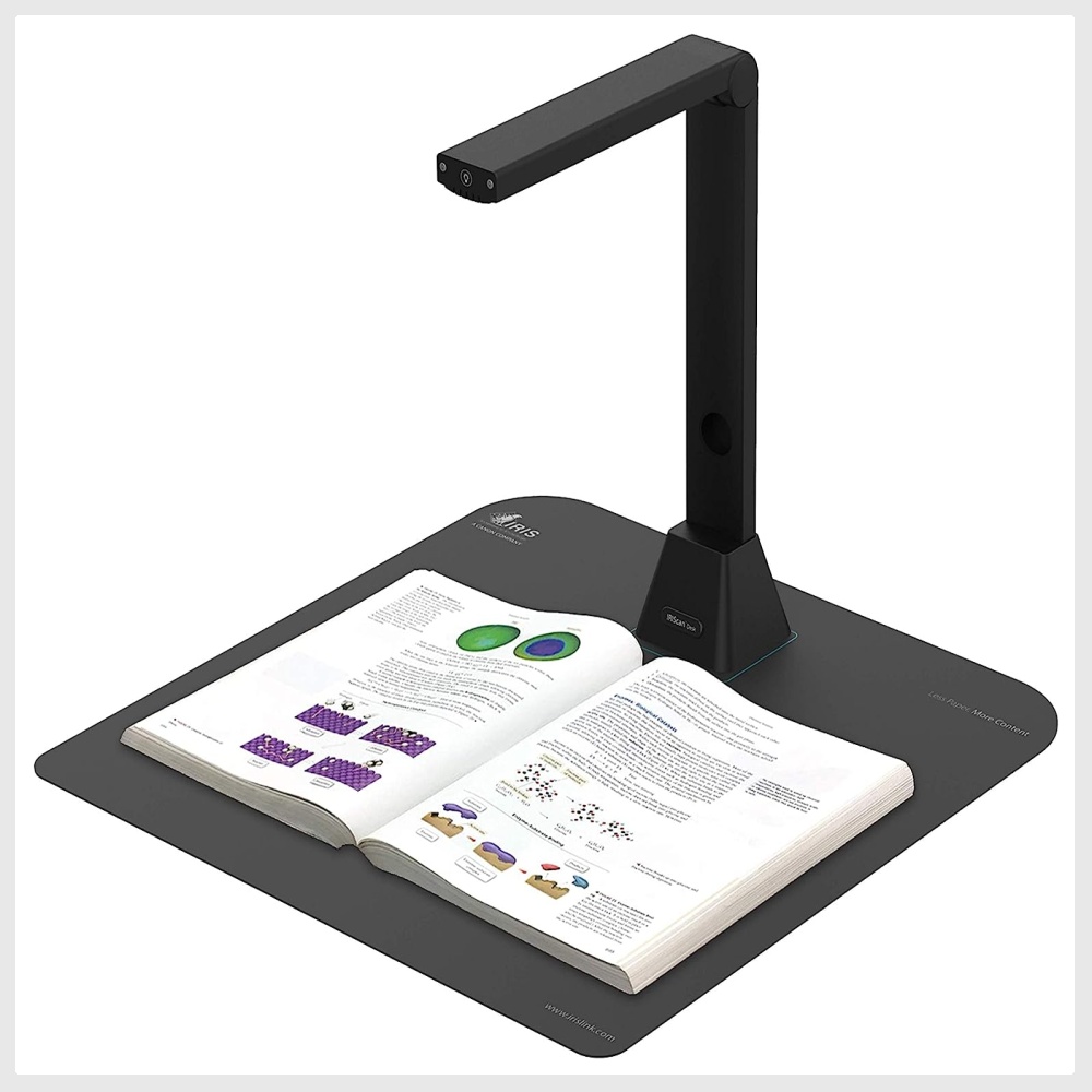 IRIScan Desk 5 PRO A3 Large Color scanner, PRO A3 Document & Book ...