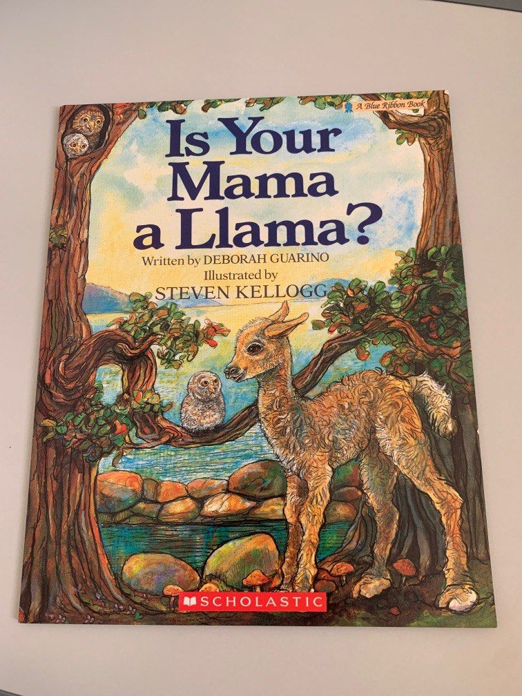 Is Your Mama a Llama?, 興趣及遊戲, 書本 & 文具, 小朋友書 - Carousell