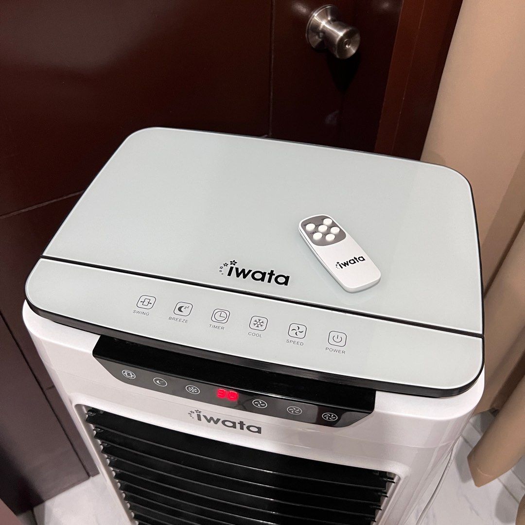 Iwata X100R Air Cooler 35 Liters, Furniture & Home Living, Lighting ...