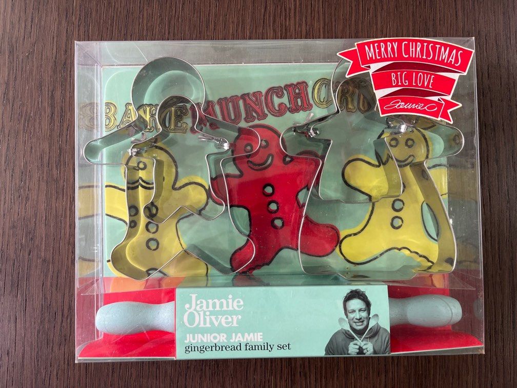 Jamie Oliver Gingerbread man Family set, Furniture & Home Living ...