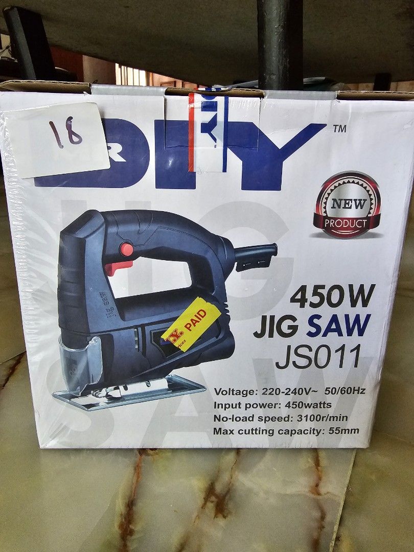Jig Saw DIY 450w, Hobbies & Toys, Stationery & Craft, Craft Supplies & Tools on Carousell