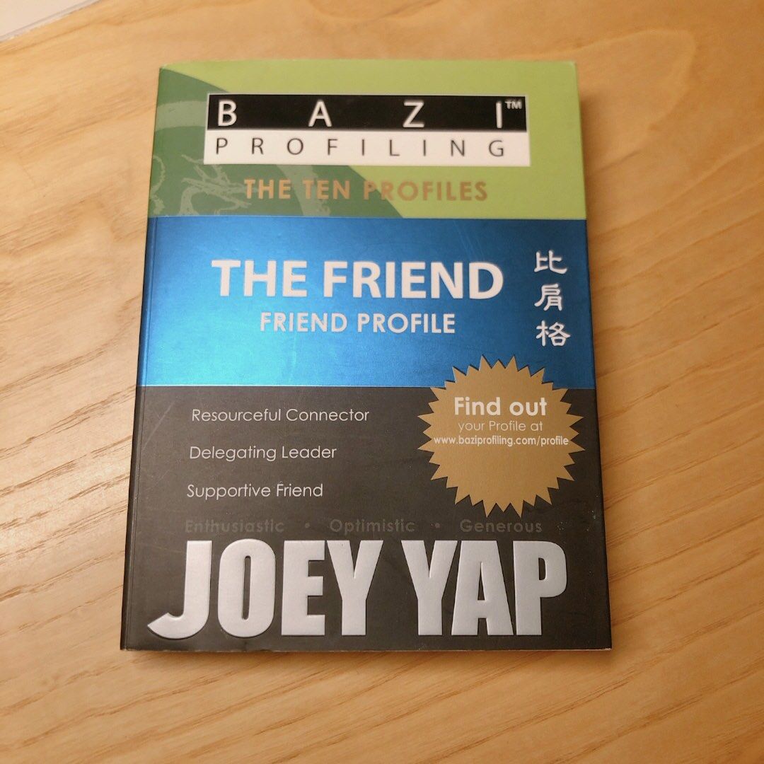 Joey Yap Bazi Profiling Series, Hobbies & Toys, Books & Magazines ...