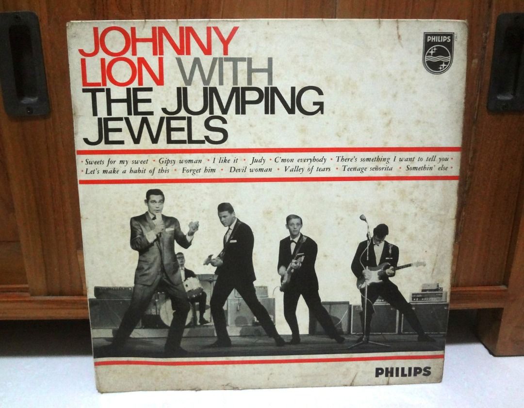 Johnny Lion With The Jumping Jewels Vinyl LP Record, Hobbies & Toys ...