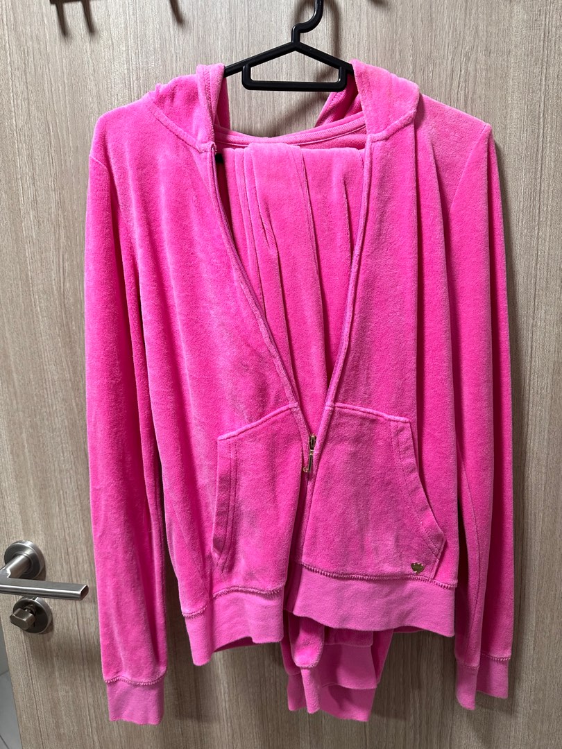 Juicy couture pink set - Jacket and pants, Women's Fashion, Dresses ...