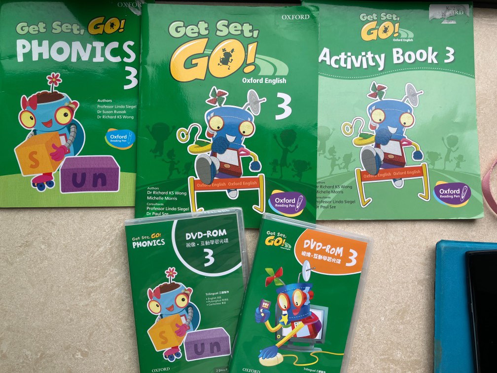 K2 Get Set Go Phonics 3 Oxford, 興趣及遊戲, 書本 & 文具, 教科書 - Carousell