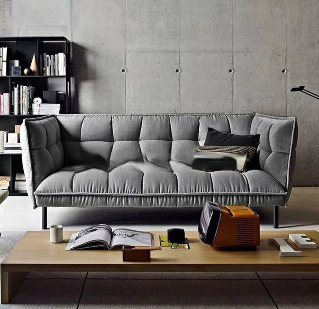 KAELA Modern Quilted Sofa, Furniture & Home Living, Furniture, Sofas on ...