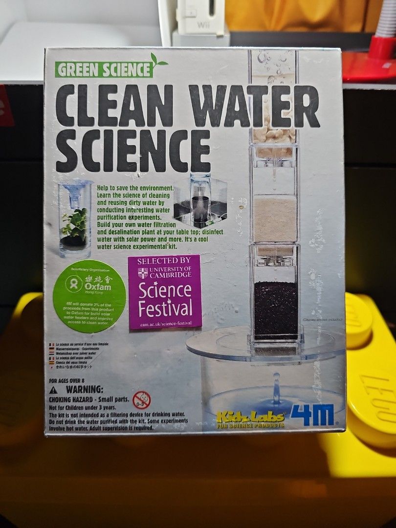 Kidz Labs Clean Science Water, Hobbies & Toys, Toys & Games on Carousell