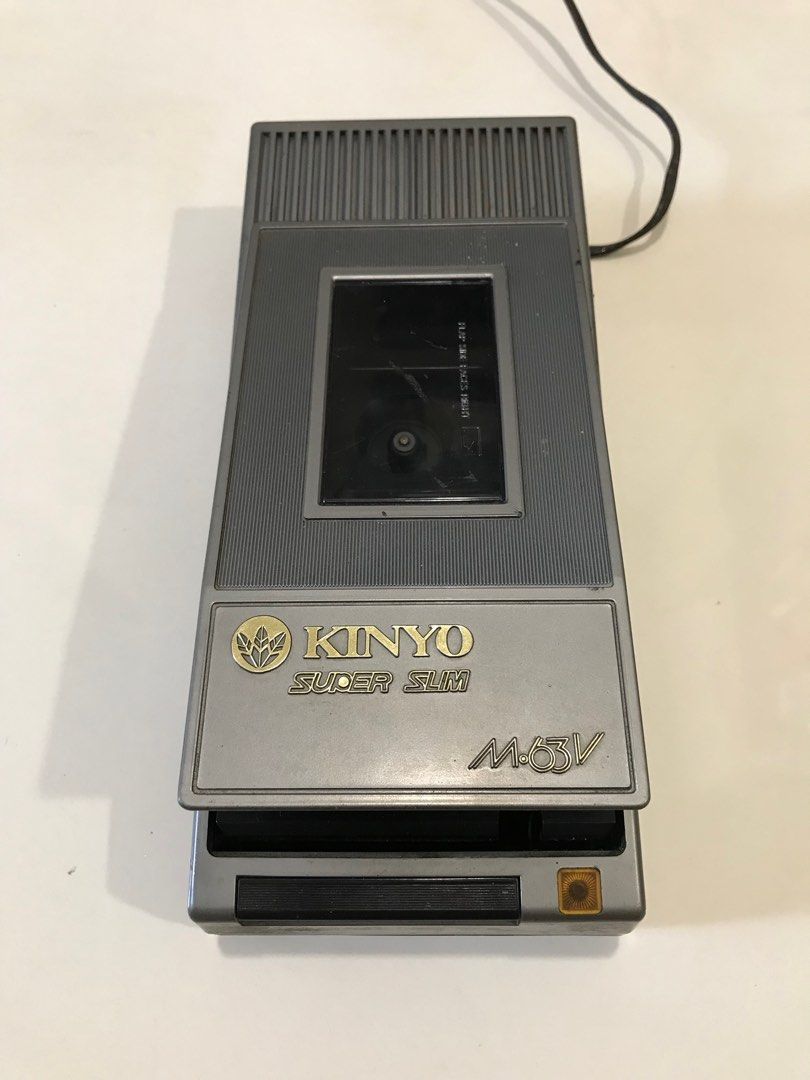 Kinyo Super Slim M.63V VHS Cassette Tape Rewinder, TV & Home Appliances, Other Home Appliances ...