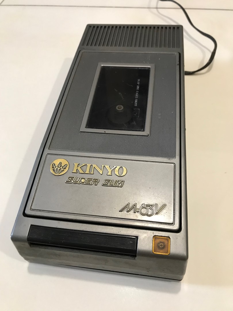 Kinyo Super Slim M.63V VHS Cassette Tape Rewinder, TV & Home Appliances, Other Home Appliances ...