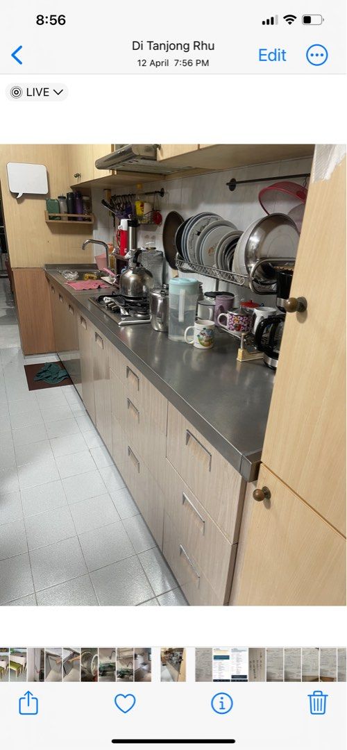 Kitchen Cabinet customise 80cm on wards, Furniture & Home Living ...