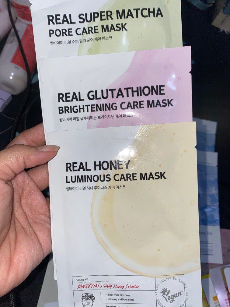 Korean Sheet Mask, Kesehatan & Kecantikan, Kulit, Sabun & Tubuh di ...