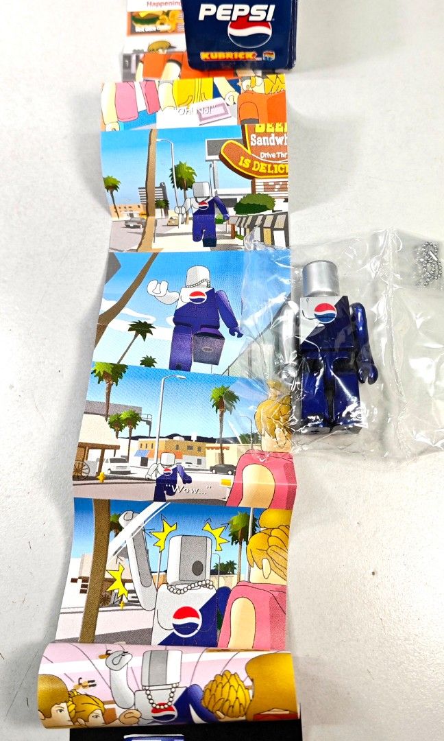 Kubrick Pepsi Man, Hobbies & Toys, Toys & Games on Carousell