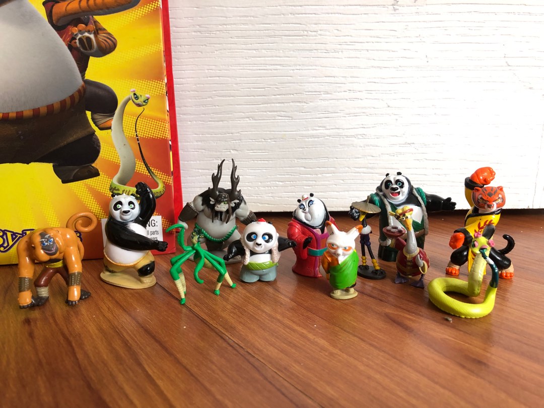Kung fu panda figures, Hobbies & Toys, Toys & Games on Carousell
