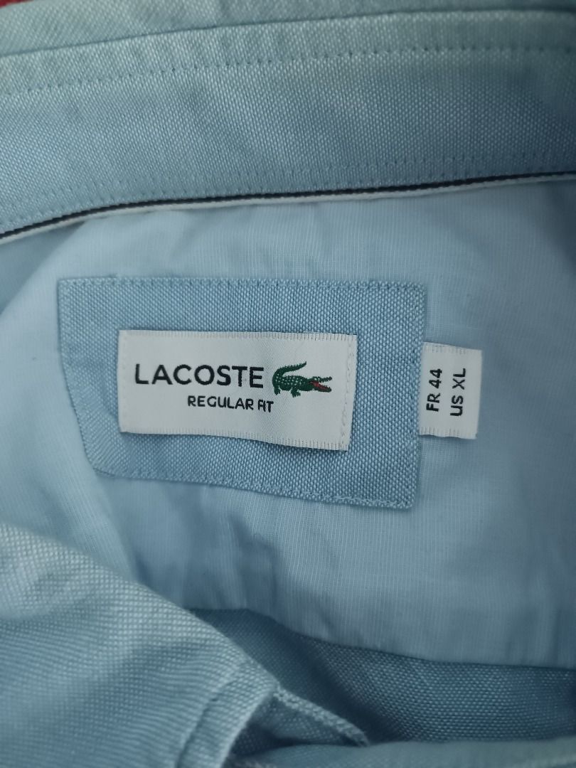 Lacoste Button Down Polo (legit with searchable code), Men's Fashion ...