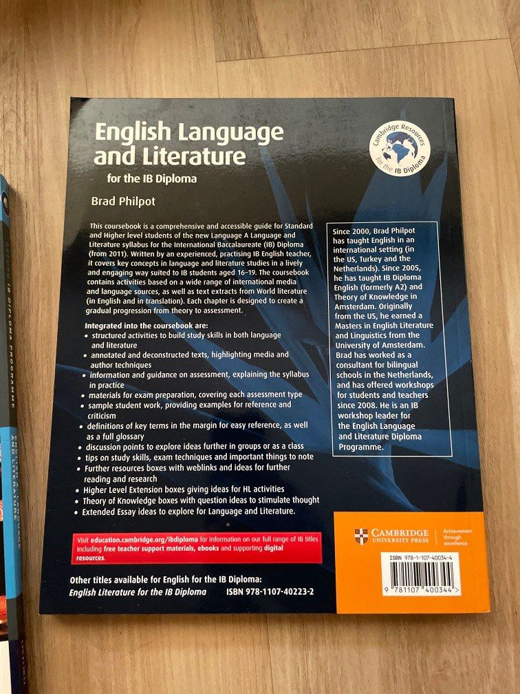 Language and Literature SL IB, Hobbies & Toys, Books & Magazines ...