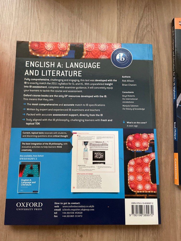 Language and Literature SL IB, Hobbies & Toys, Books & Magazines ...