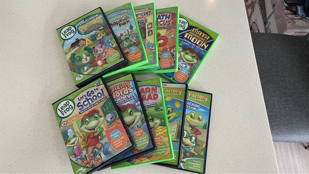 Leapfrog Ultimate Preschool Collection, Hobbies & Toys, Music & Media ...