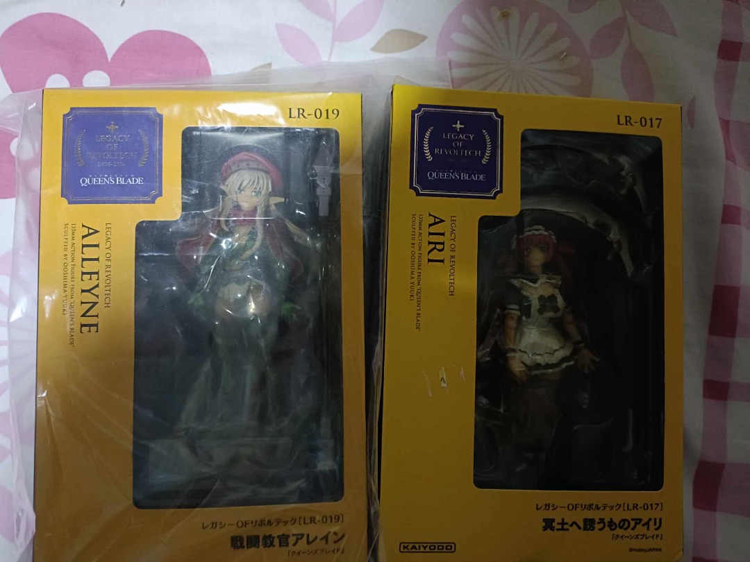 Legacy of Revoltech Queen Blade Set Airi, Hobbies & Toys, Toys & Games ...