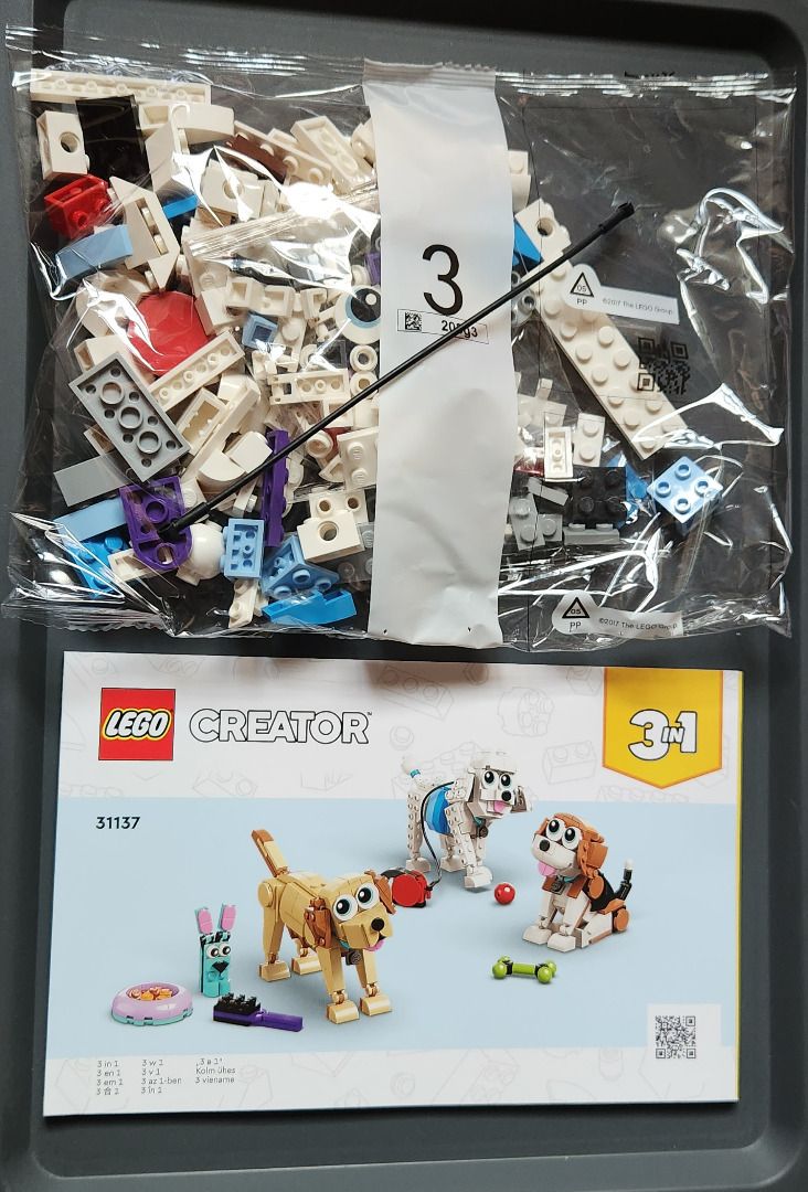 Lego 31137 Adorable Dogs Creator Disney City Friends, Hobbies & Toys ...