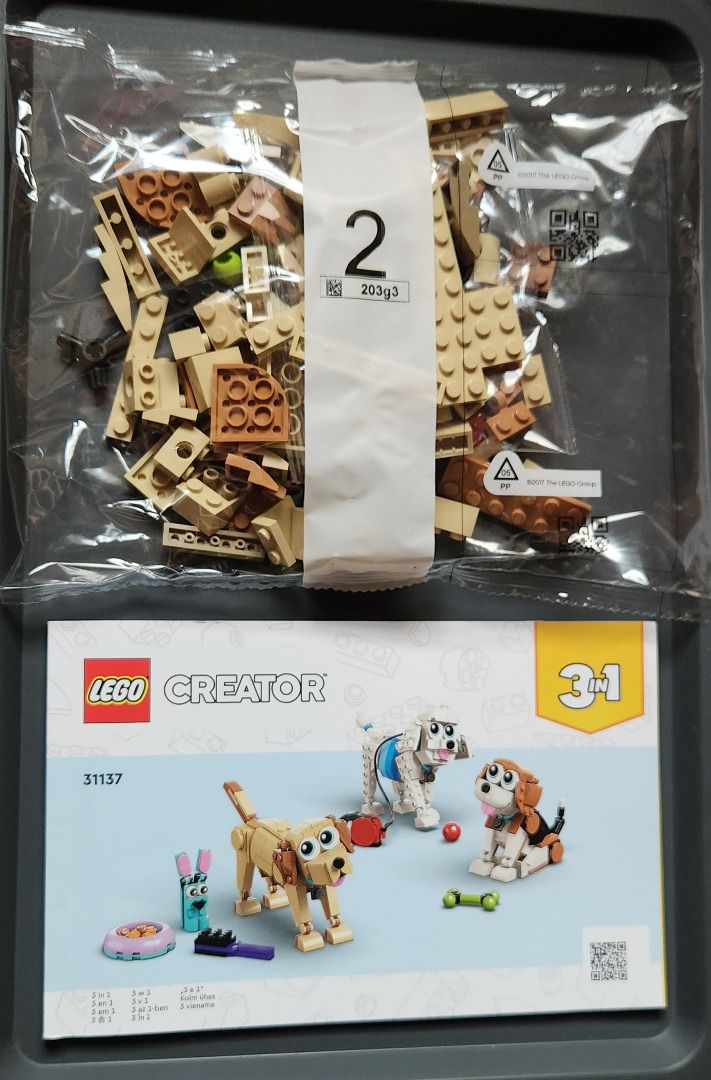 Lego 31137 Adorable Dogs Creator Disney City Friends, Hobbies & Toys ...