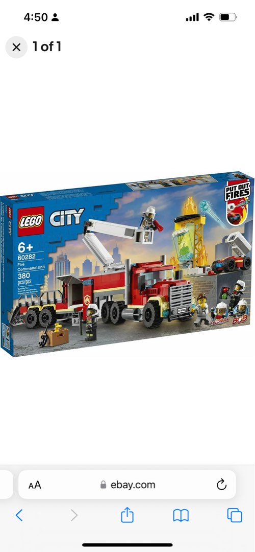 Lego Fire 60282, Hobbies & Toys, Toys & Games on Carousell