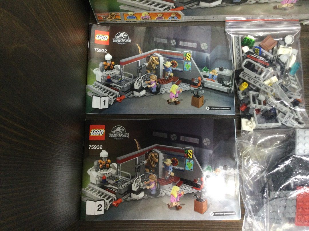 Lego Jurassic World Jurassic Park Control Room Set, Hobbies & Toys ...