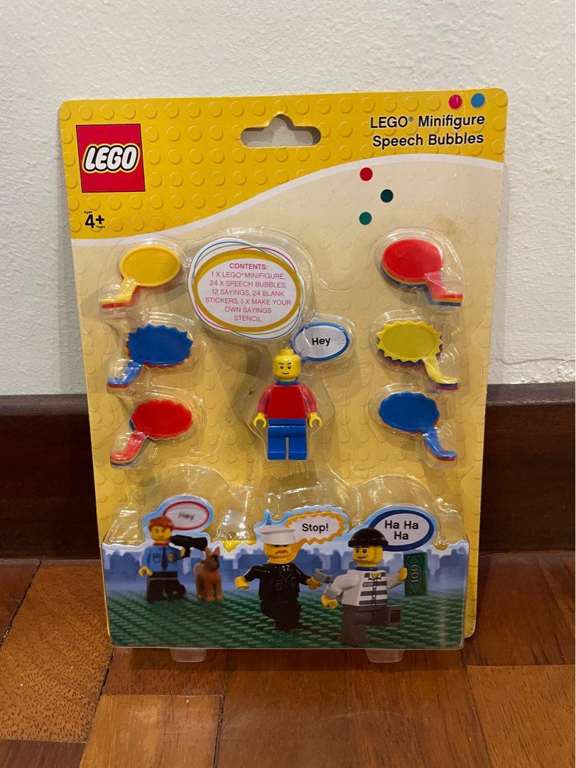 Lego Minifigure Speech Bubbles, Hobbies & Toys, Toys & Games on Carousell