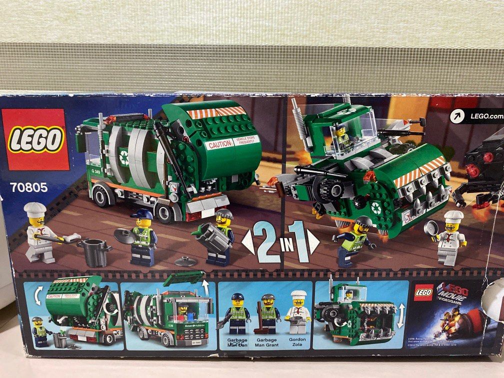 LEGO Movie Trash Chomper 70805, Hobbies & Toys, Toys & Games on Carousell