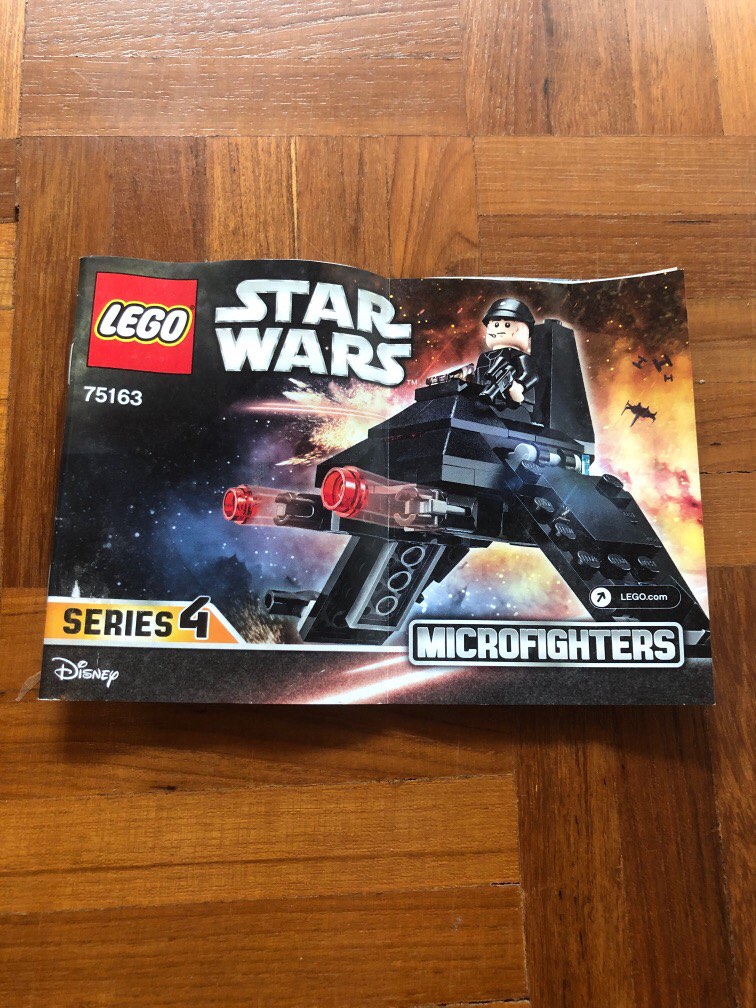 Lego Star Wars micro fighter imperial officer ship, krennica imperial ...