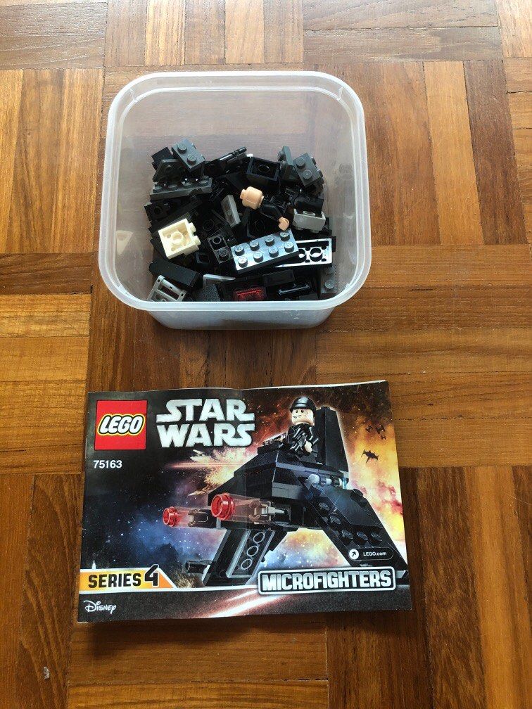 Lego Star Wars micro fighter imperial officer ship, krennica imperial ...