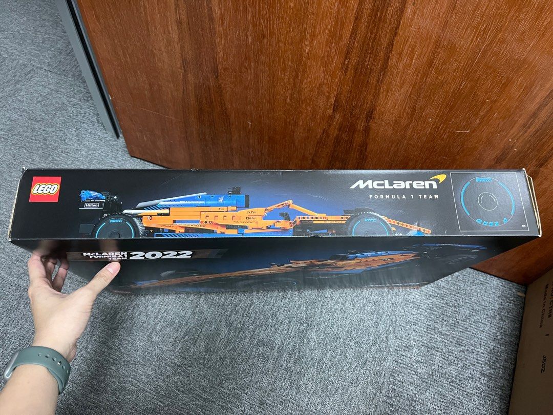 Lego Technic McLaren Formula 1 Race Car 42141 Model Building Kit (1432 ...
