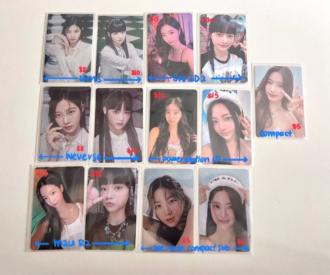 lesserafim / lsfm photocards, Hobbies & Toys, Memorabilia ...