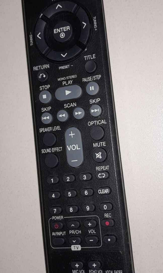 REMOTE CONTROL ORIGINAL- LG DVD Home Theater, TV & Home Appliances, TV ...
