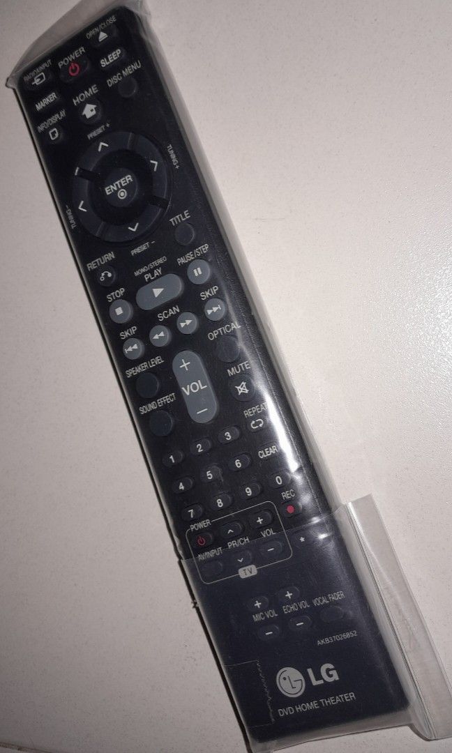 REMOTE CONTROL ORIGINAL- LG DVD Home Theater, TV & Home Appliances, TV ...