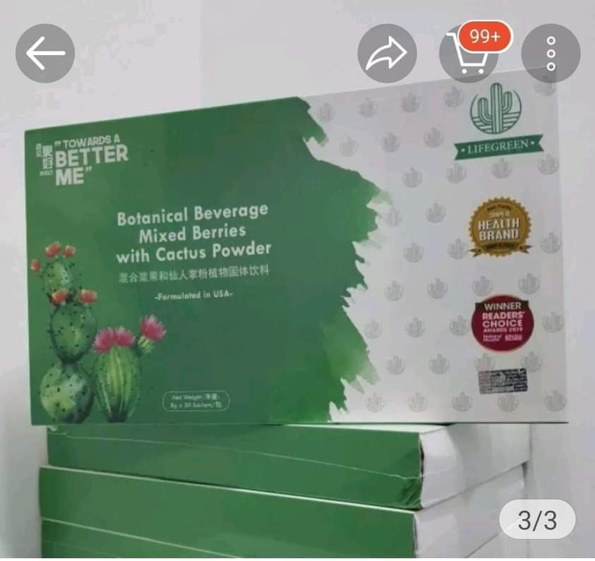 Lifegreen 1box 30packs, Health & Nutrition, Health Supplements, Health ...