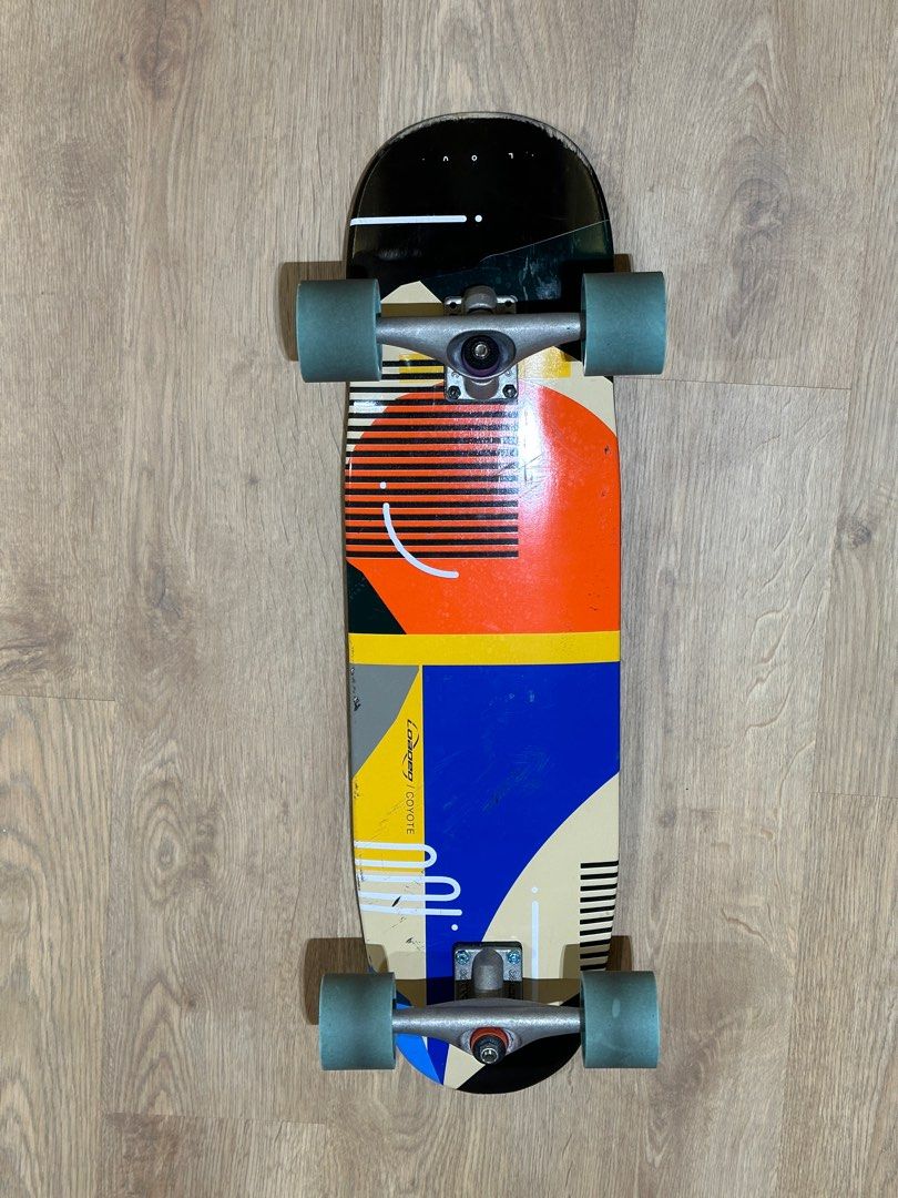 Loaded Coyote, Omakase, Paris Trucks, Fat Free Wheels longboard LDP ...