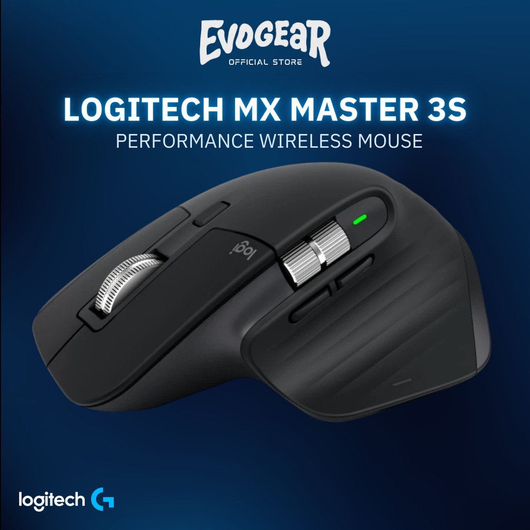 Logitech MX Master 3S Silent Wireless Mouse, Computers & Tech, Parts ...