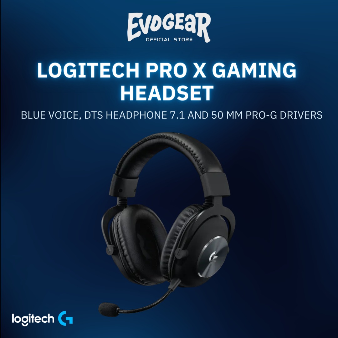 Logitech Pro X Gaming Headset Audio Headphones Headsets On Carousell