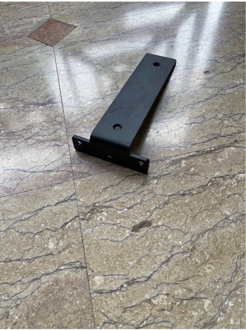 L-type bracket invisible triangular support frame partition support ...