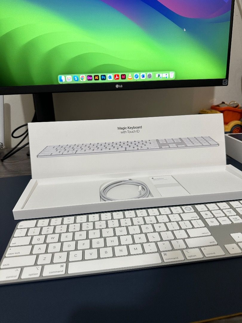 Magic Keyboard with Touch ID and Numeric Keypad for Mac Models with M1 ...