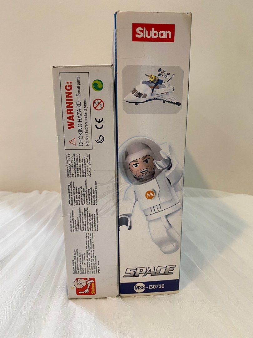 Mainan sluban brick space shuttle & rocket (lego) 398 piece, Toys ...