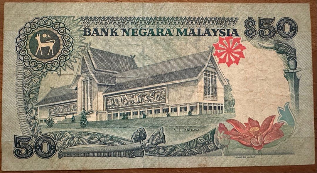 Malaysia 6th Series 50 Ringgit note, Hobbies & Toys, Memorabilia ...