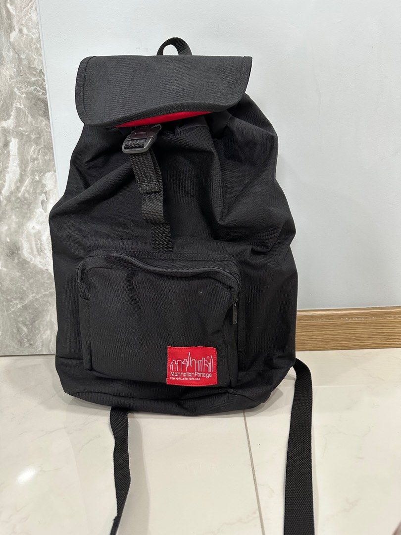 Manhattan Portage Dakota Backpack V.2 - Black, Men's Fashion, Bags ...