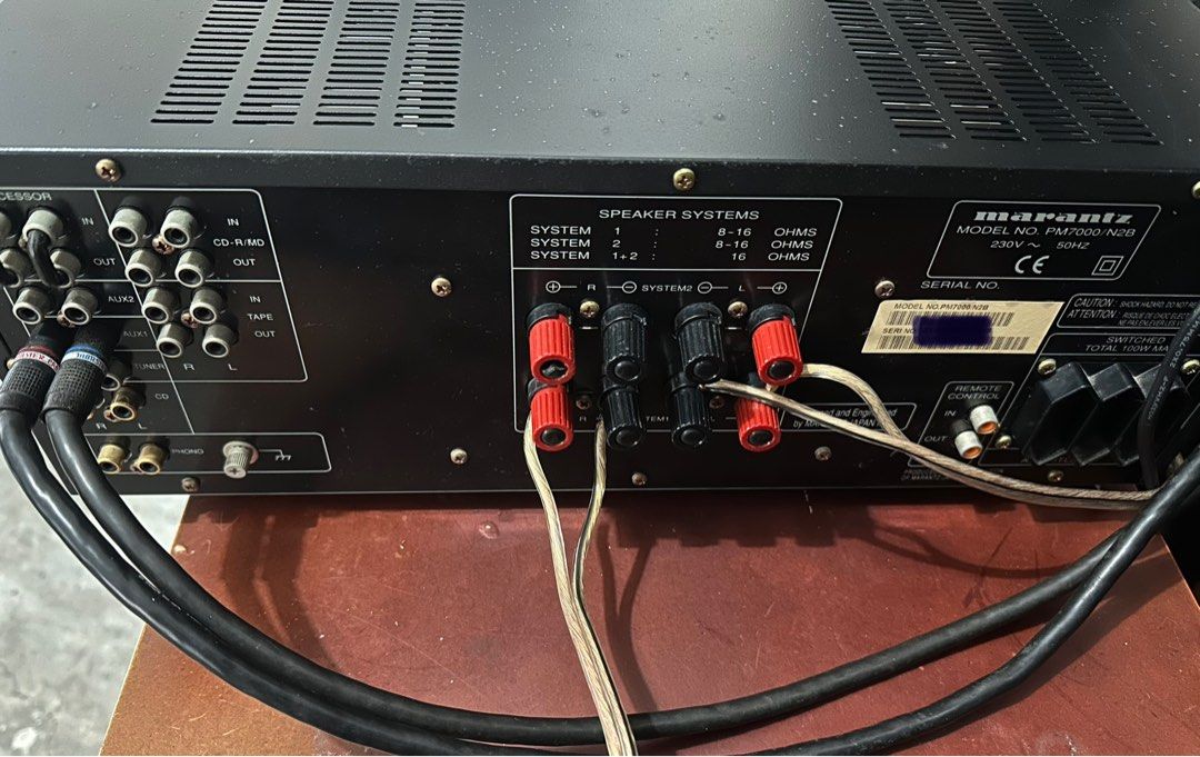 Marantz PM 7000 integrated amplifier, Audio, Soundbars, Speakers ...