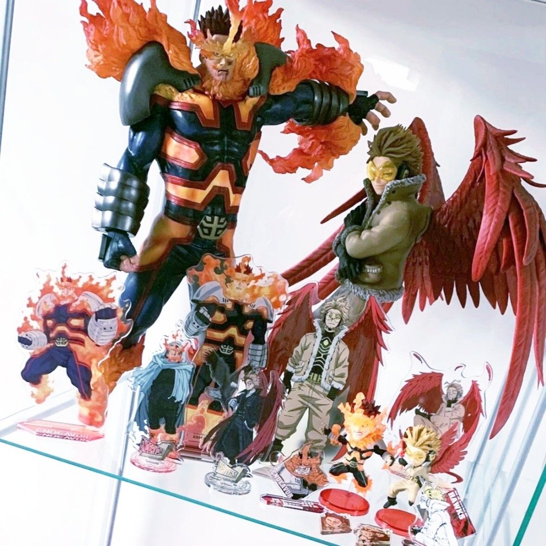 Masterlise Endeavor Enji Todoroki Masterlise Figure Ichiban Kuji Heroes ...