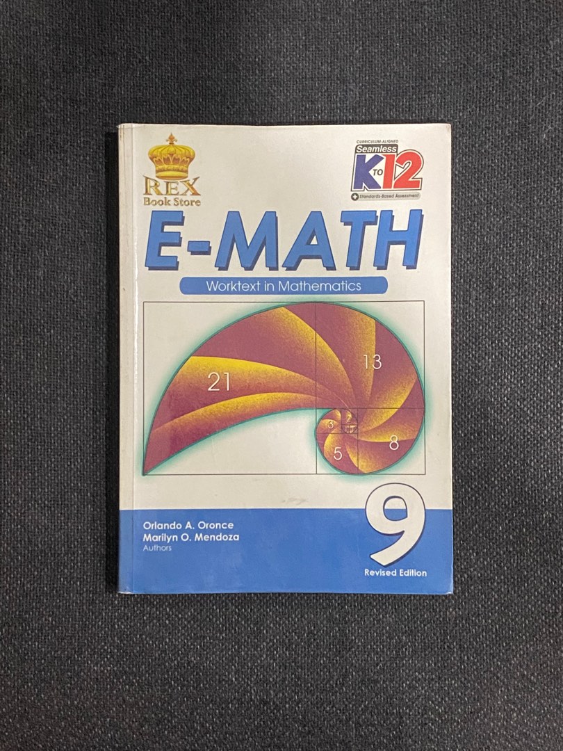 E-Math Worktext in Mathematics 9 | Grade 9 Math Revised Edition by ...