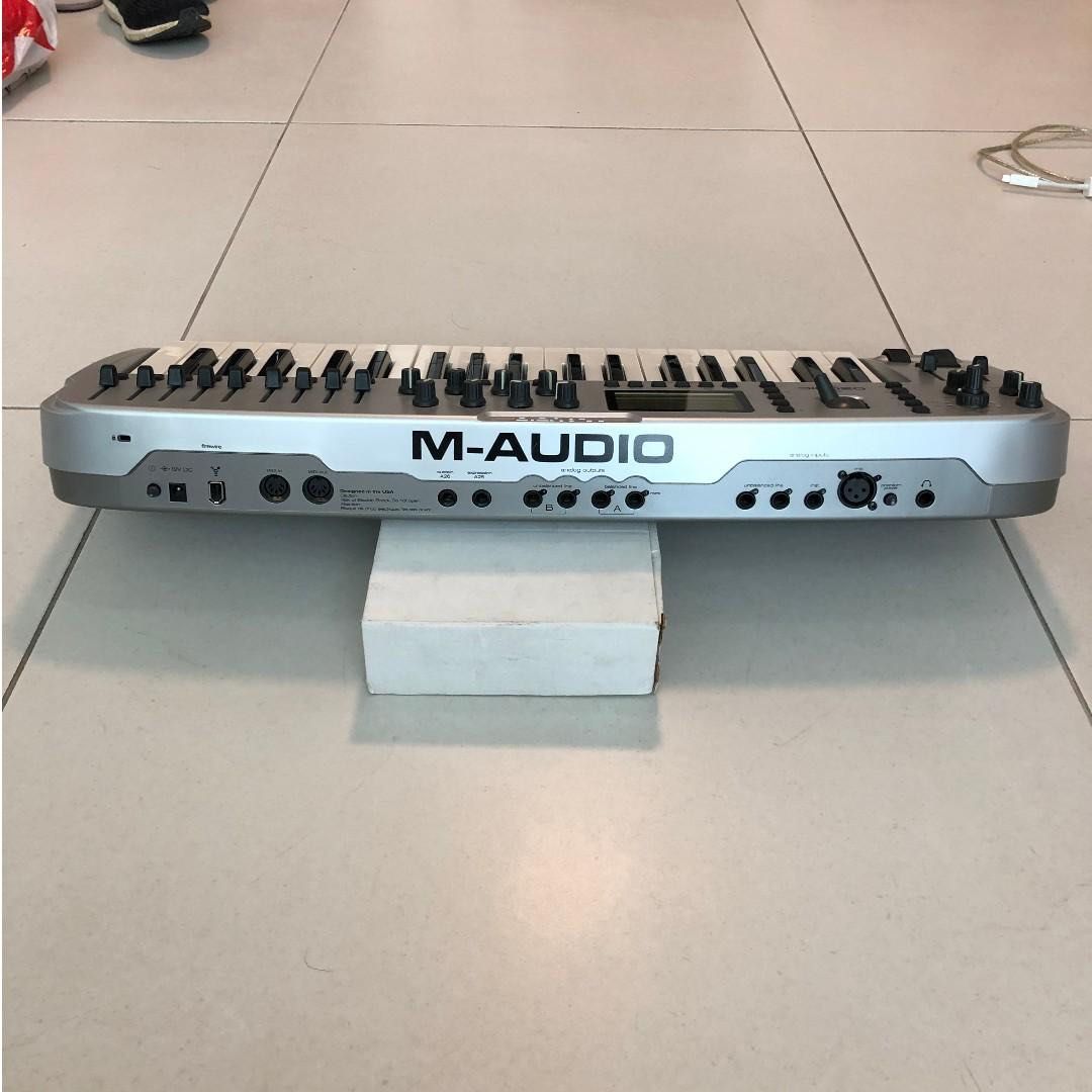 M-Audio Ozonic Keyboard Audio/Midi Interface Controller Firewire ...